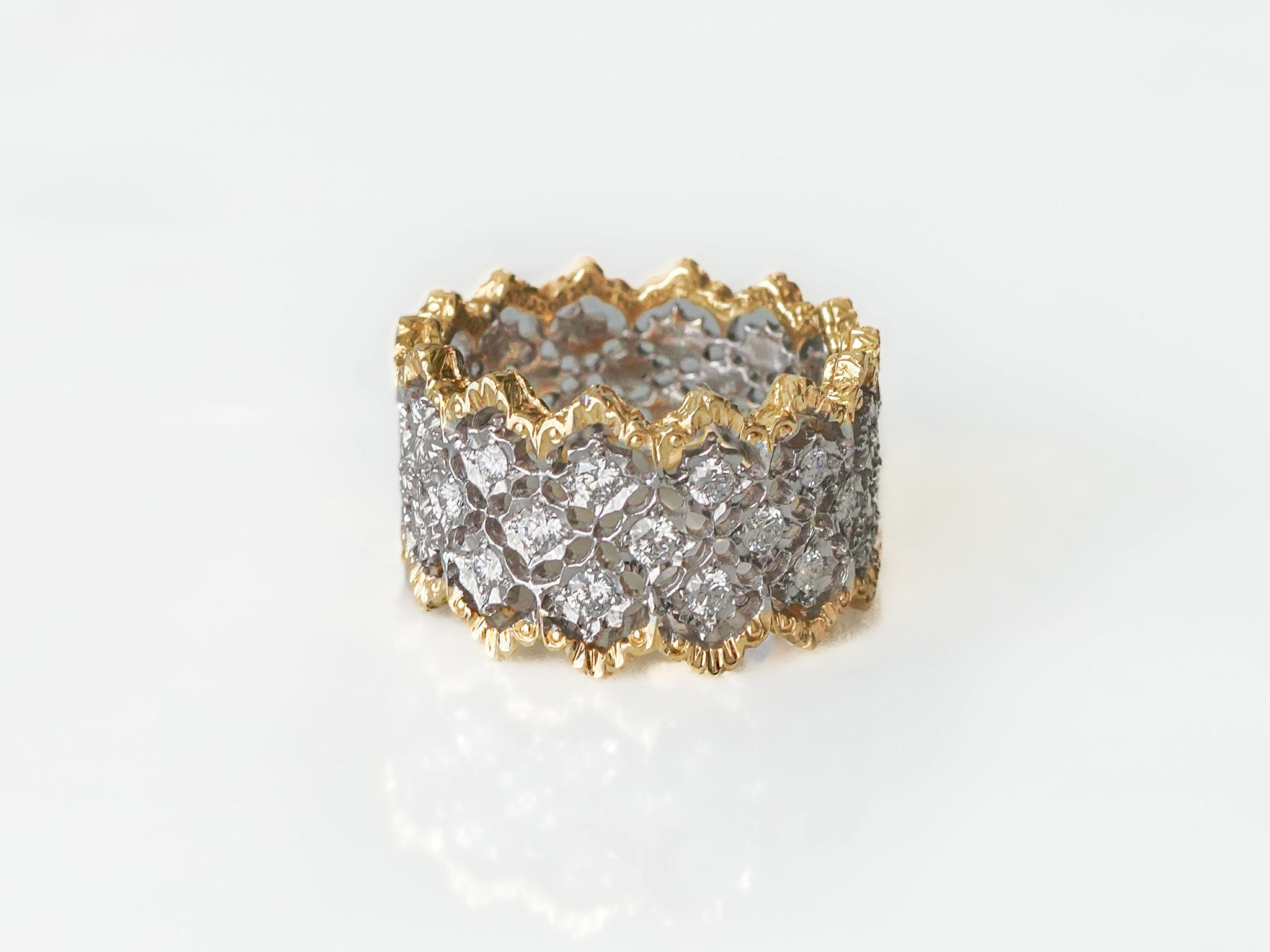 Buccellati Rombi Eternelle Diamond Ring – Collier London